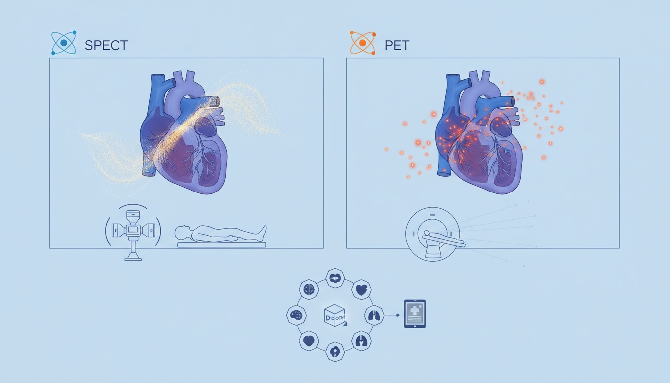 ¿Cuál es la diferencia entre las imágenes SPECT y PET para cardiología ...
