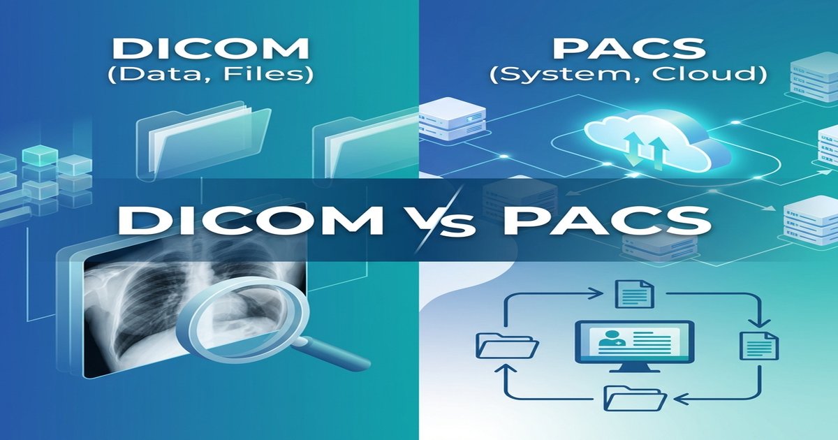 Explicación de DICOM vs. PACS: Diferencias clave, flujo de trabajo y ...
